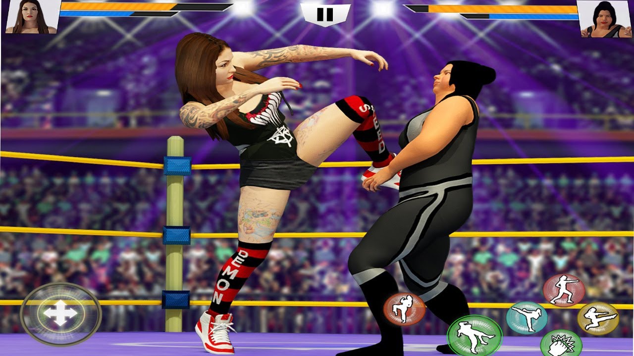 Bad Girls Wrestling - Fighting Games 2021 - Offline Games - YouTube