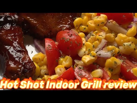 HOT SHOT INDOOR GRILL REVIEW| M.R. TV - YouTube