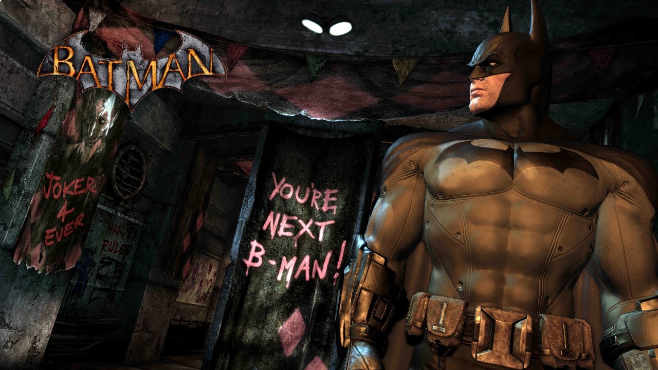 Batman Arkham Asylum - Sewer Place Gameplay || HD 60 FPS - YouTube
