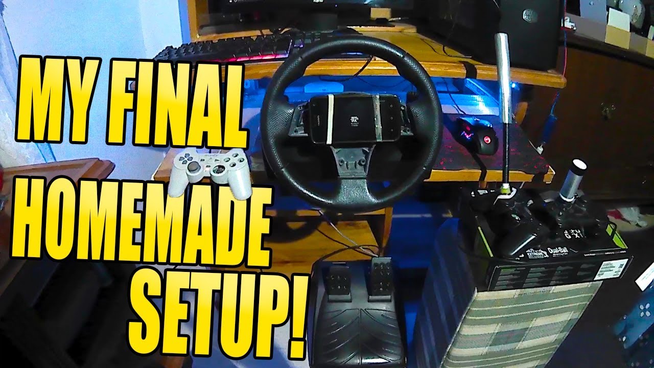 "MY FINAL HOMEMADE SETUP!" - YouTube