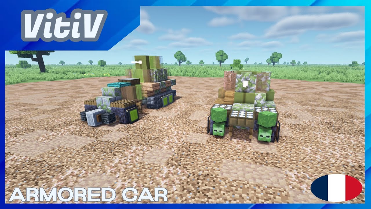 French Armored Cars - Minecraft - YouTube