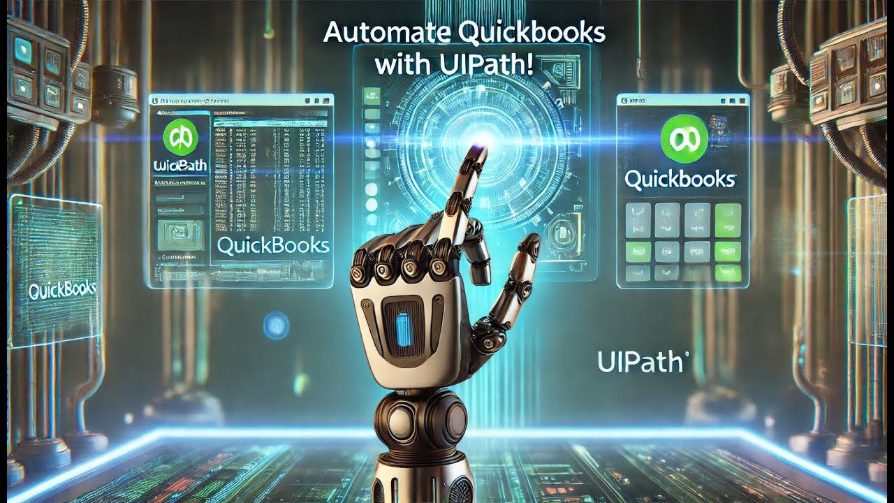 05 Ultimate UiPath Bot! Extract PDFs & Automate QuickBooks Data Entry ...