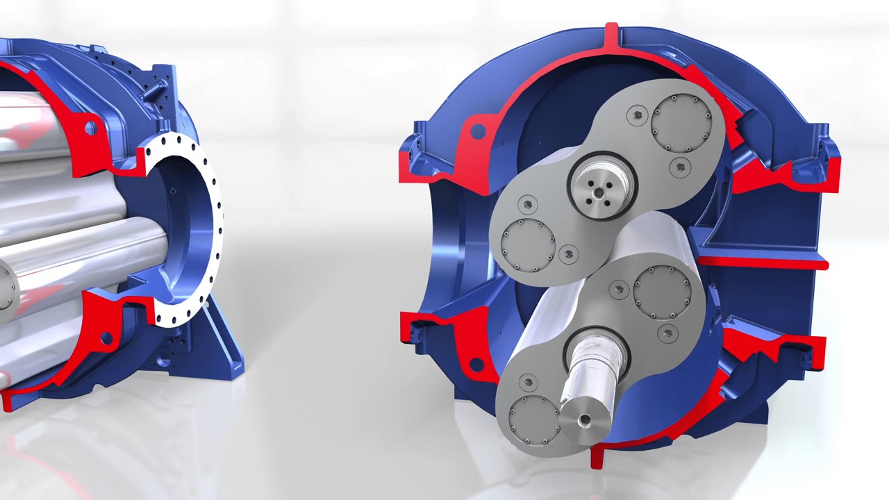 Modular system for large blowers for process air applications - YouTube