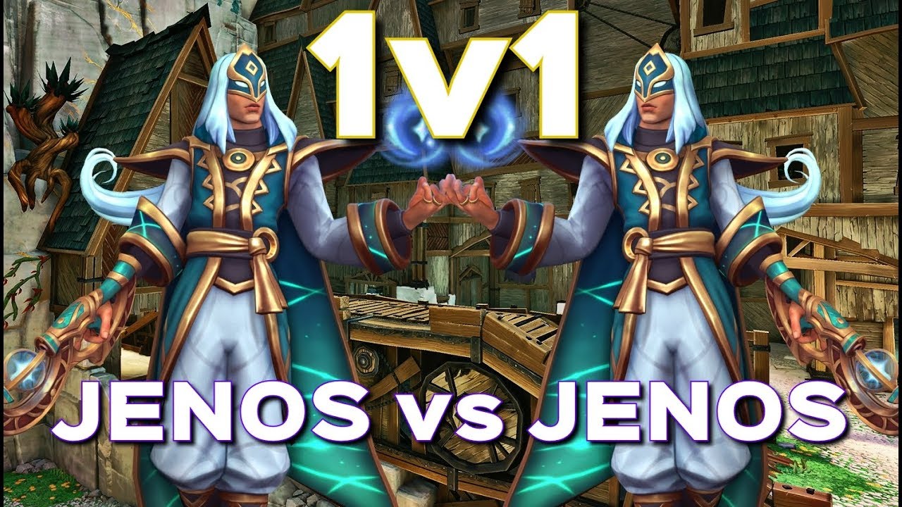 Jenos vs Jenos Funny Paladins 1v1 #13 - GodnthaGold - YouTube