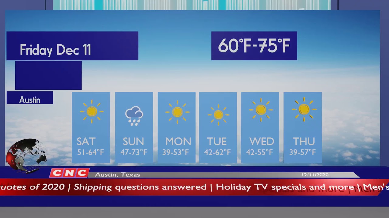 Weather Forecast Austin, Texas Austin weather Forecast and local news ...