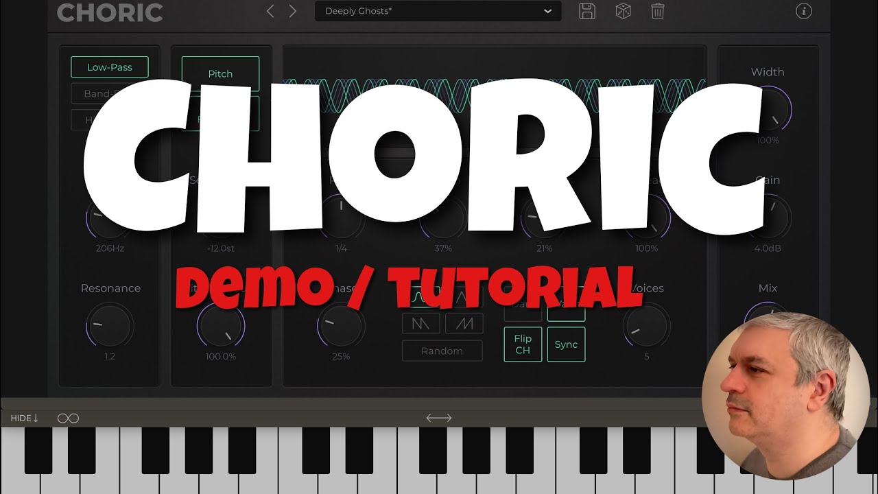Caelum Audio Choric AUv3 Chorus FX - Tutorial: Getting Started - YouTube