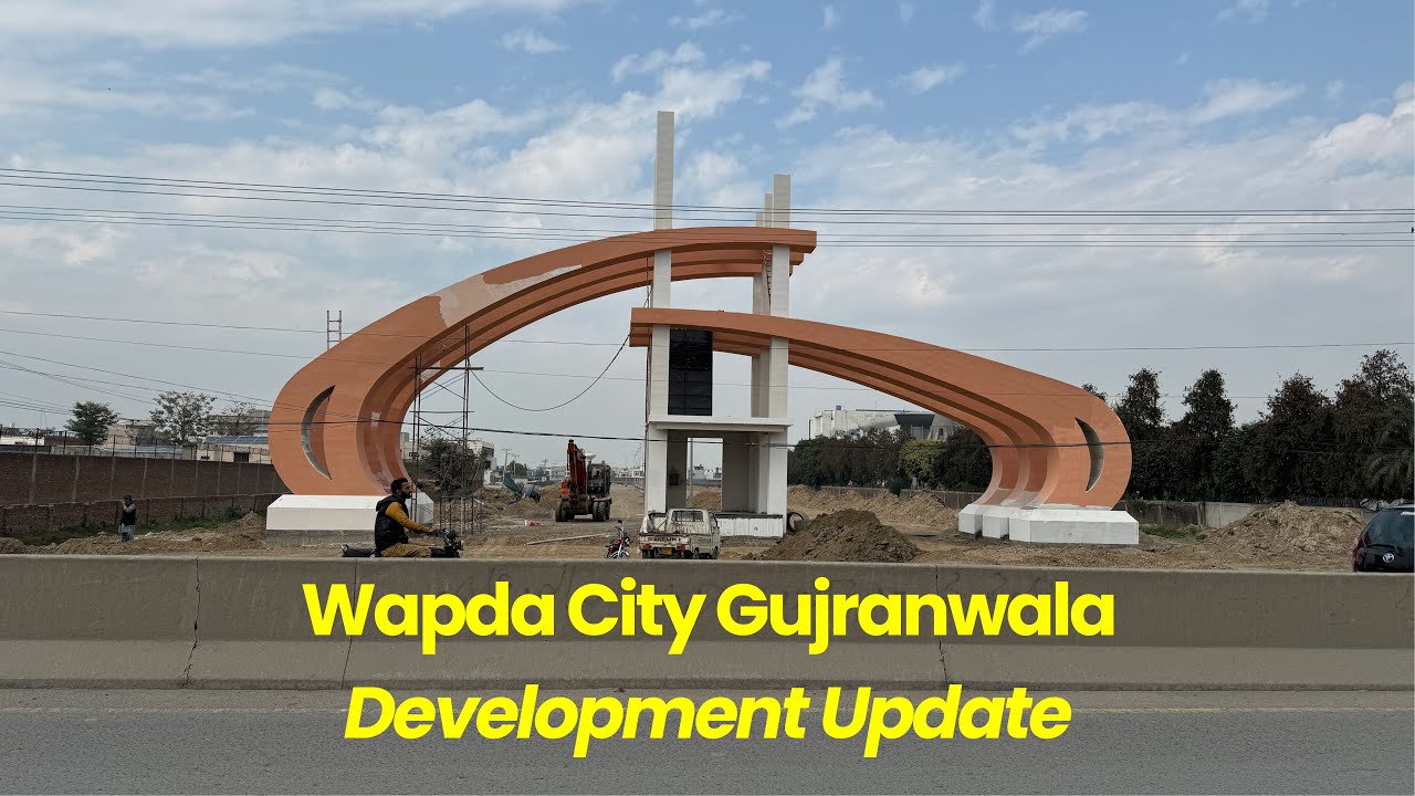 Wapda City Gujranwala Visit | 15 March 2024 | Butt Real Estate - YouTube