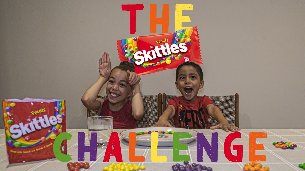 The Skittles Challenge!! - YouTube