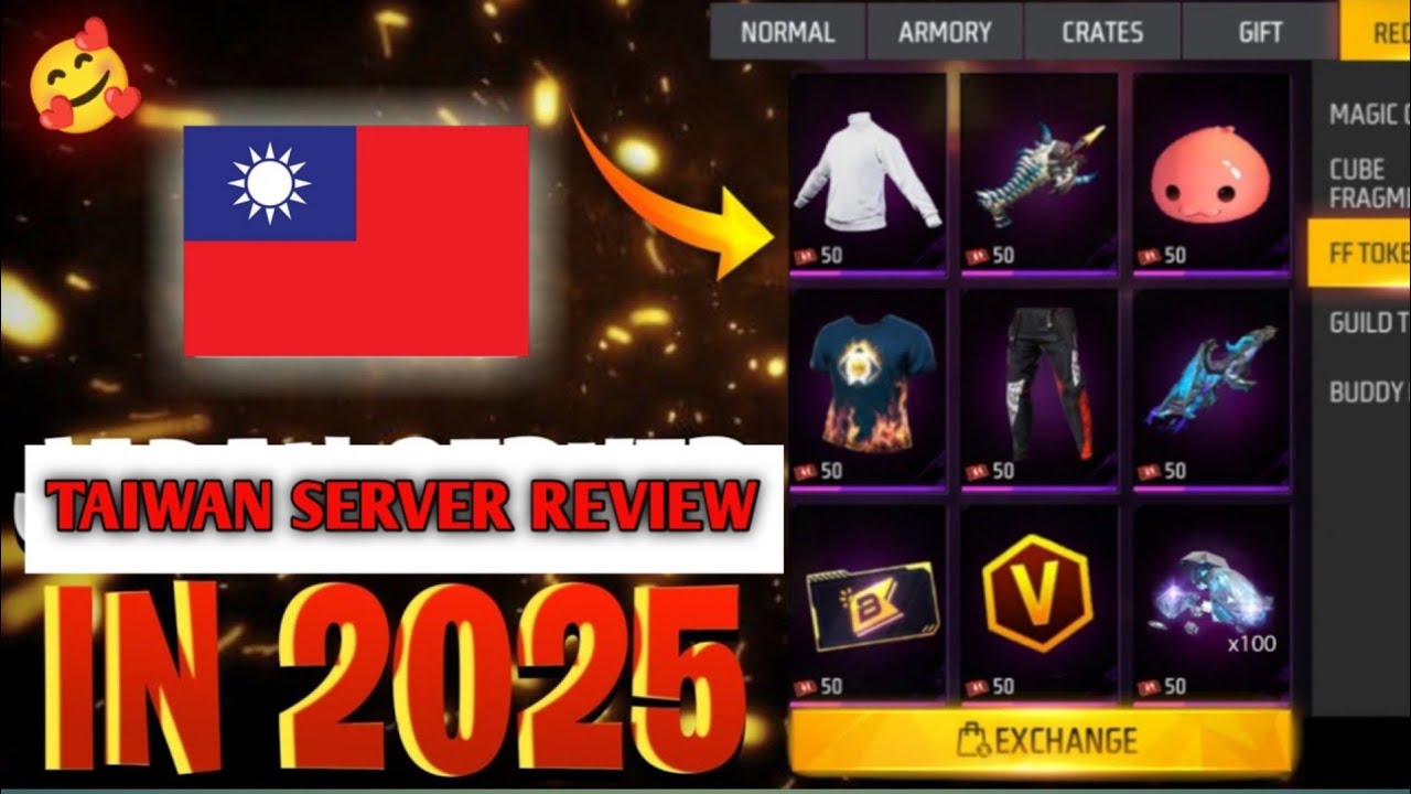 Free Fire Taiwan Server 🇹🇼🙀 In 2025 | Free Fire New Event | ff best ...