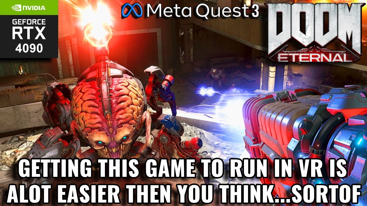 More Doom Eternal VR Modded Gameplay Starting with An Easy Installation ...