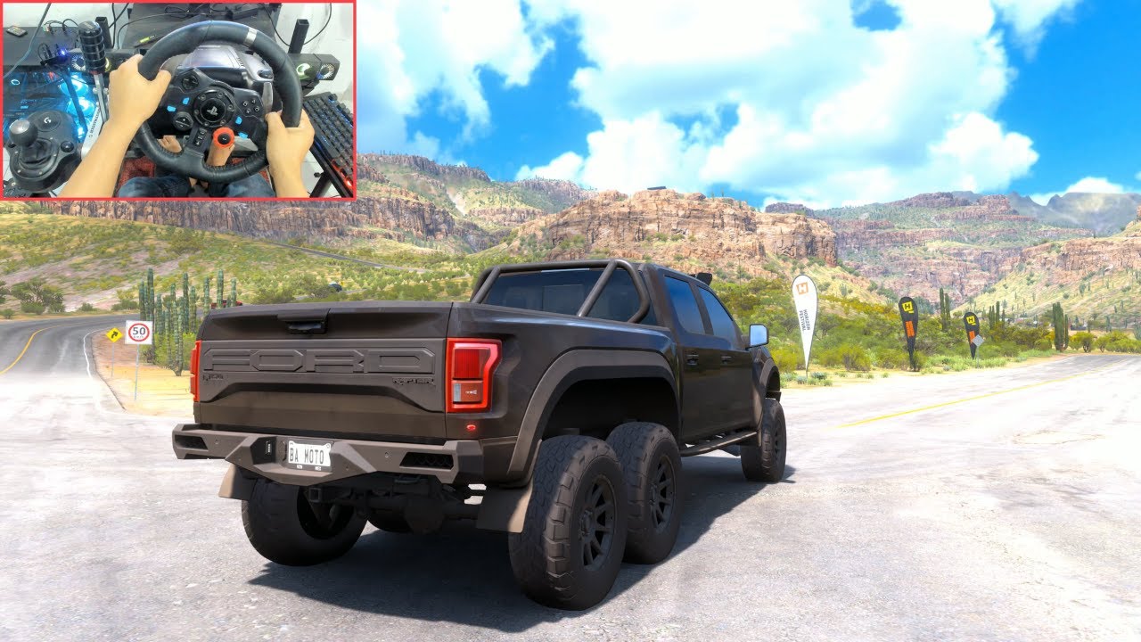 Hennessy Velocity Raptor 6x6 - Forza Horizon 5 | Off roading | Logitech ...