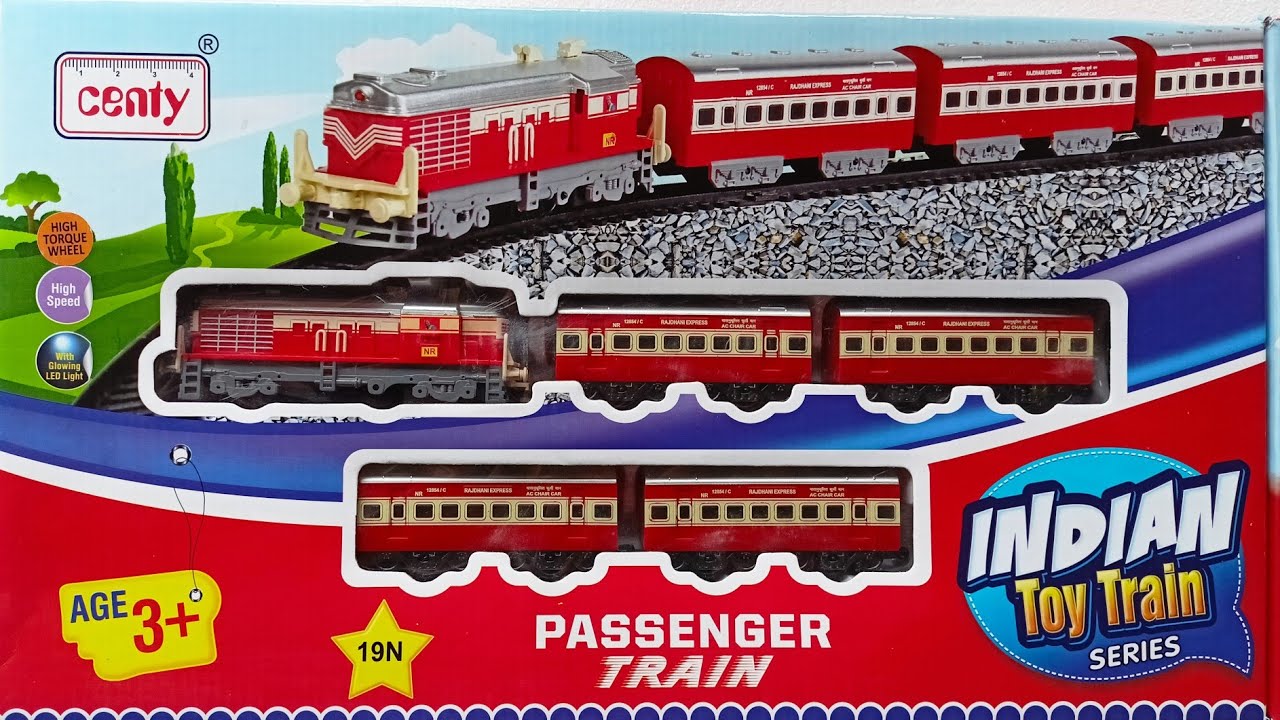 Big Toy Passenger Train Unboxing|| Train Unboxing||#express #train# ...