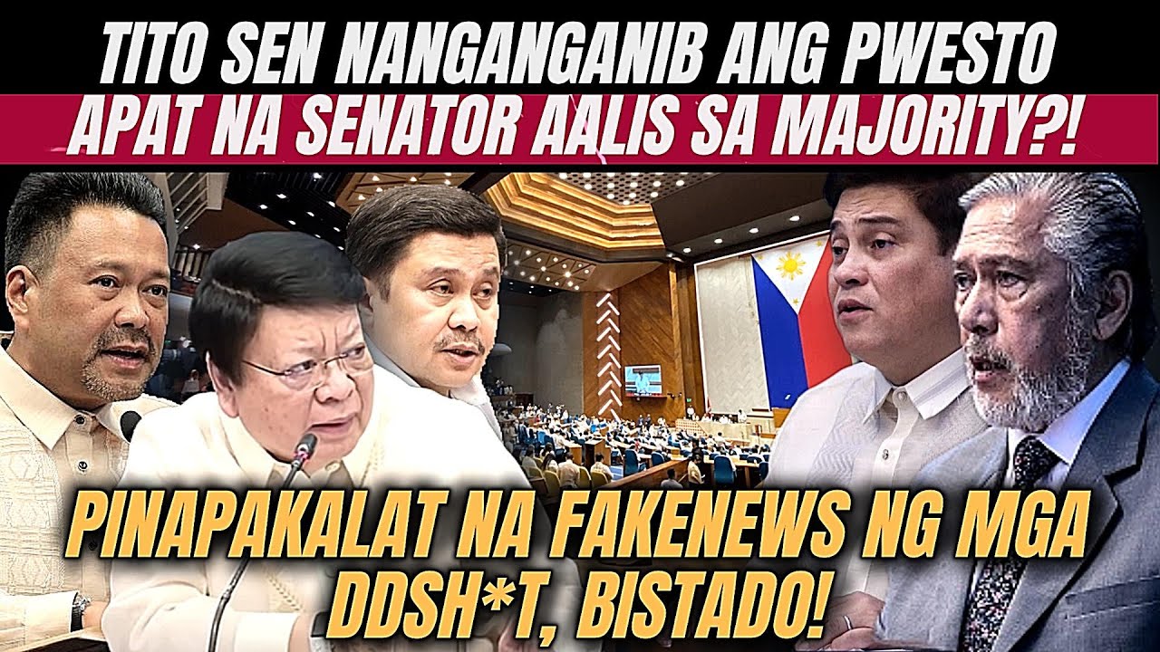 PAGKA SENATE PRESIDENT NI TITO SEN, NANGANG4N!B! - YouTube