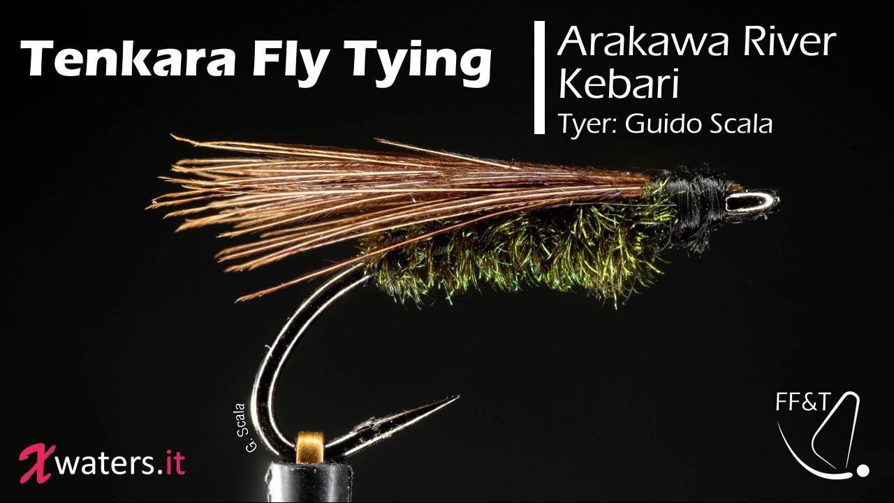 Tenkara Fly Tying - Arakawa River Kebari with Pheasant tail feather ...