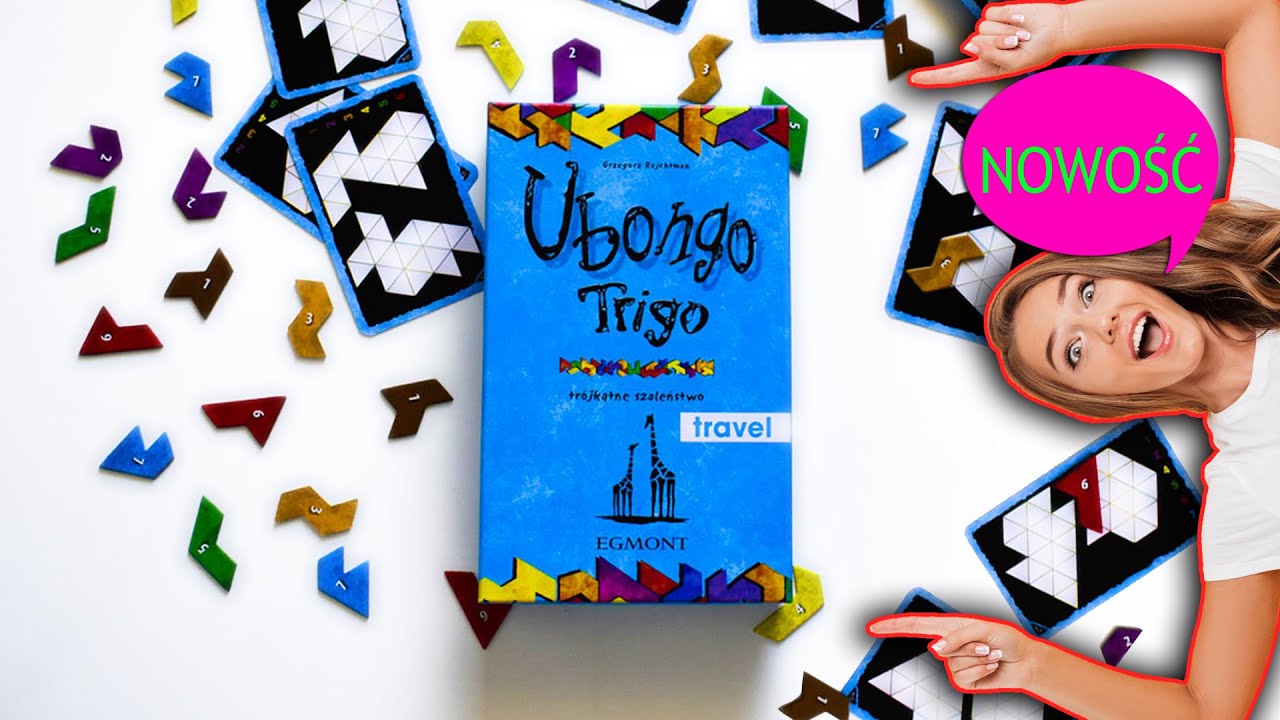 Recenzja Przedpremierowa: Ubongo Trigo Grzegorz Rejchtman - YouTube