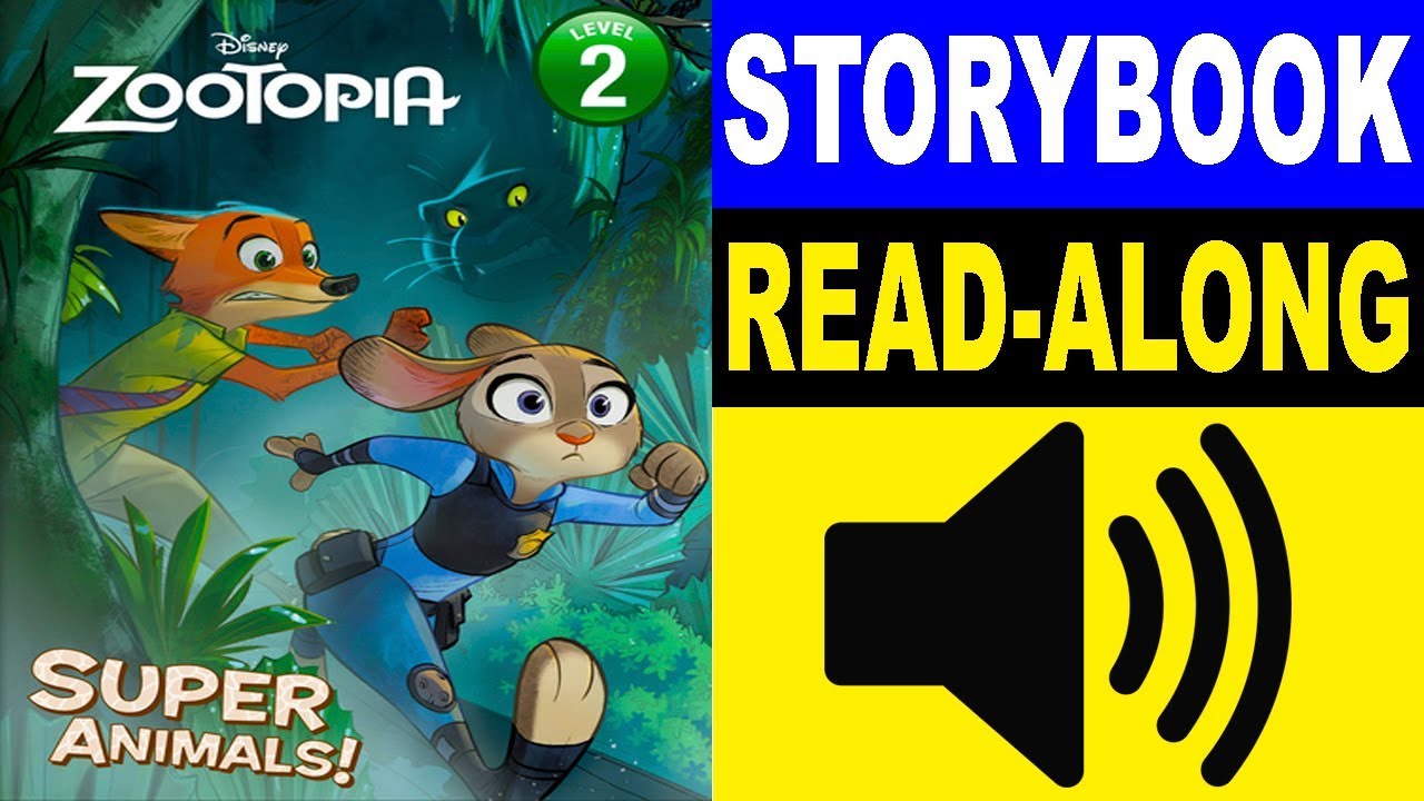 Zootopia Read Along Story book, Read Aloud Story Books for Kids ...