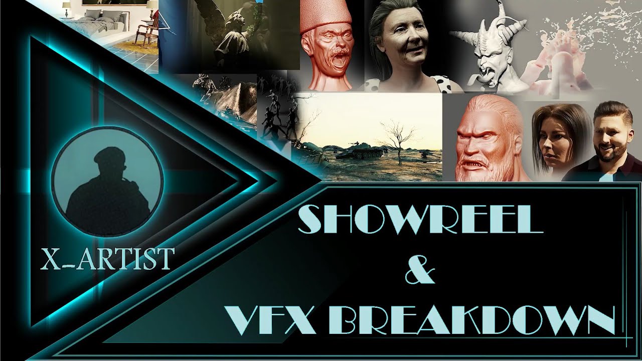 Showreel & VFX Breakdown By X Artist 2021 - YouTube