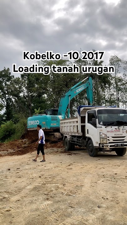 Exsavator loading and unloading - YouTube