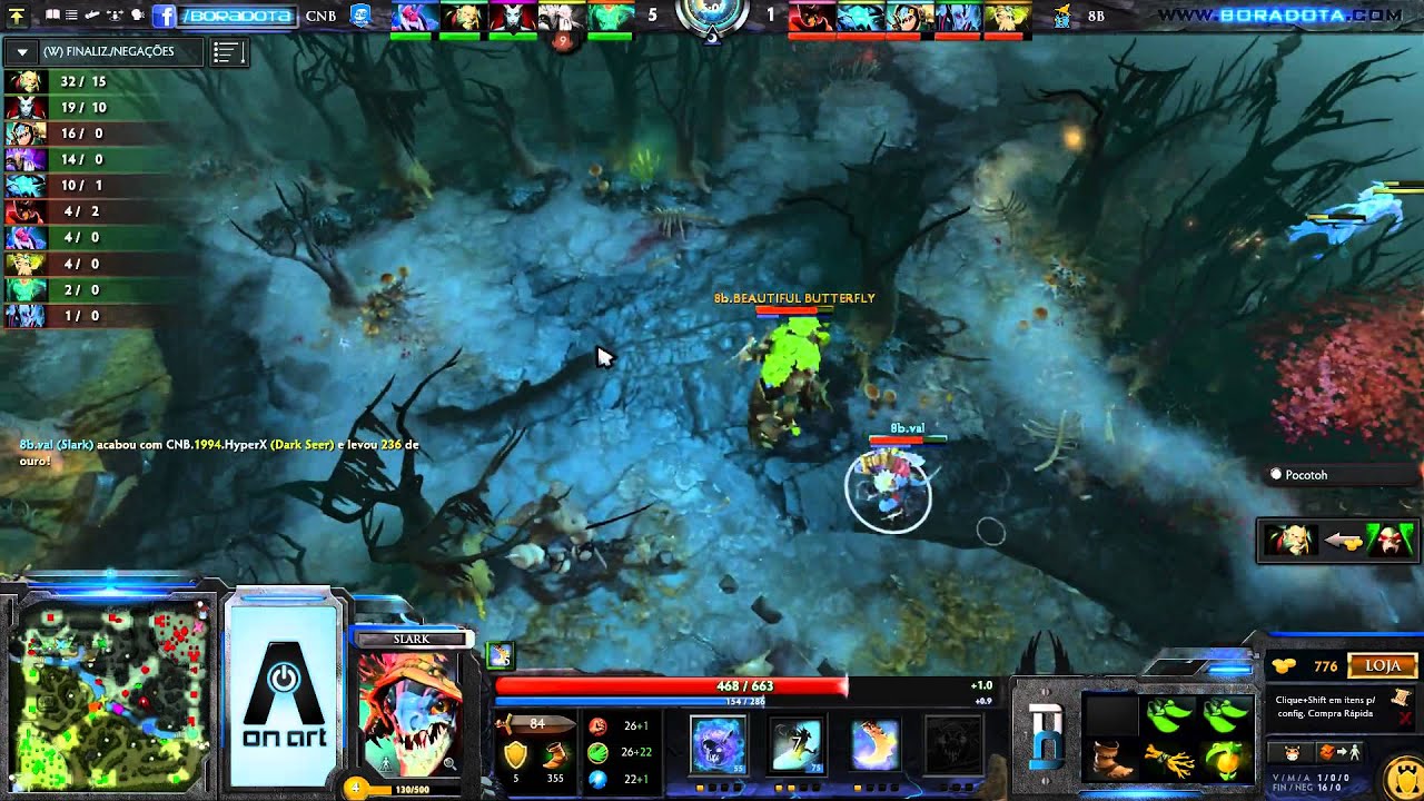 8 Bit Gaming vs CNB eSports - Jogo 2 - Bora Dota Stars - YouTube