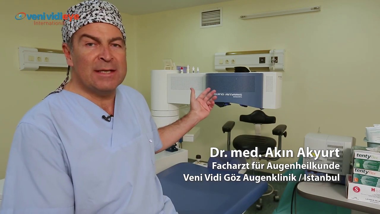 TransPRK mit Schwind Amaris 1050 RS www.augenlasernturkei.de - YouTube