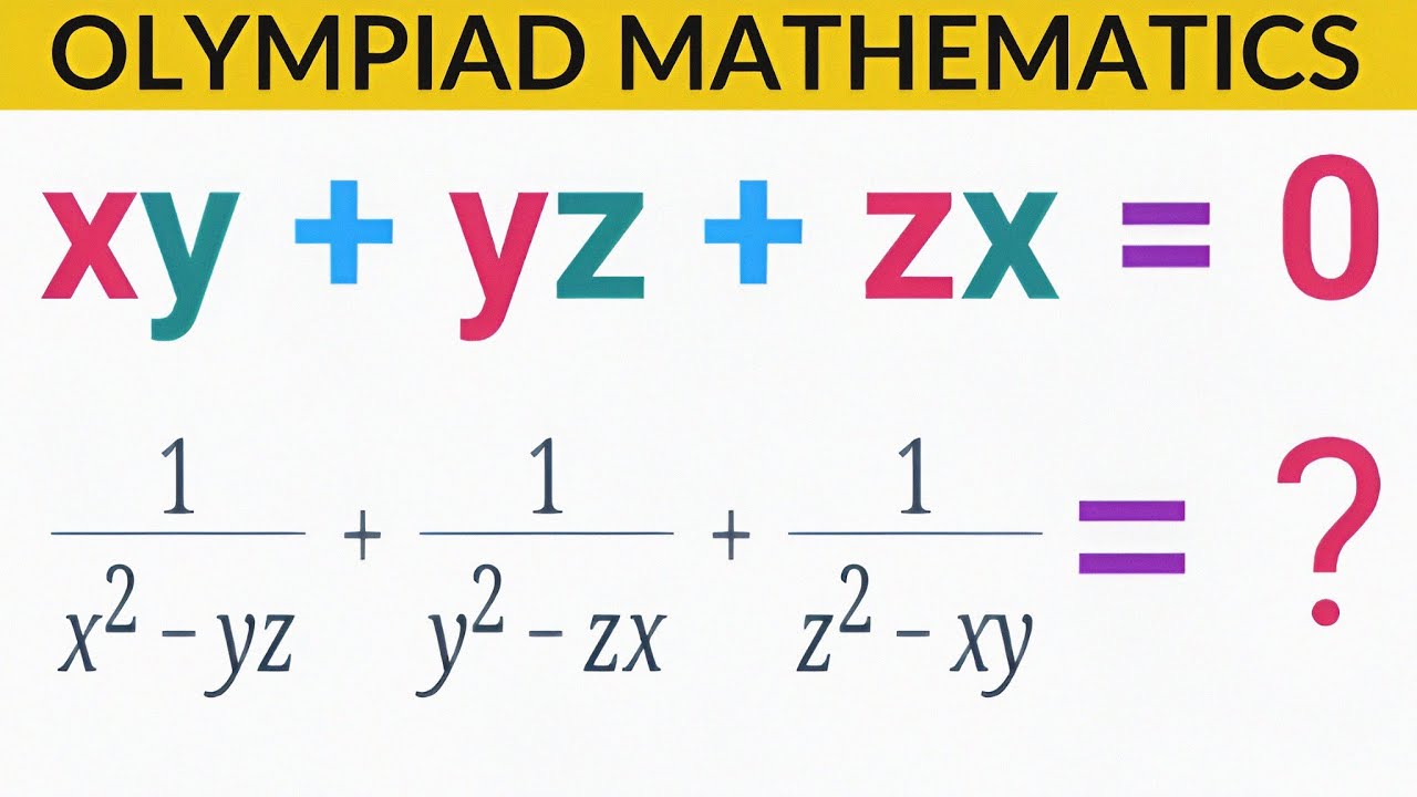Serbia | Math Olympiad Question | You should know this trick | find (1 ...