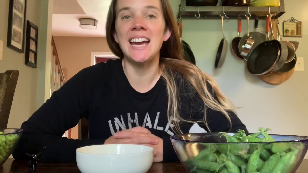 Fresh May Peas - YouTube