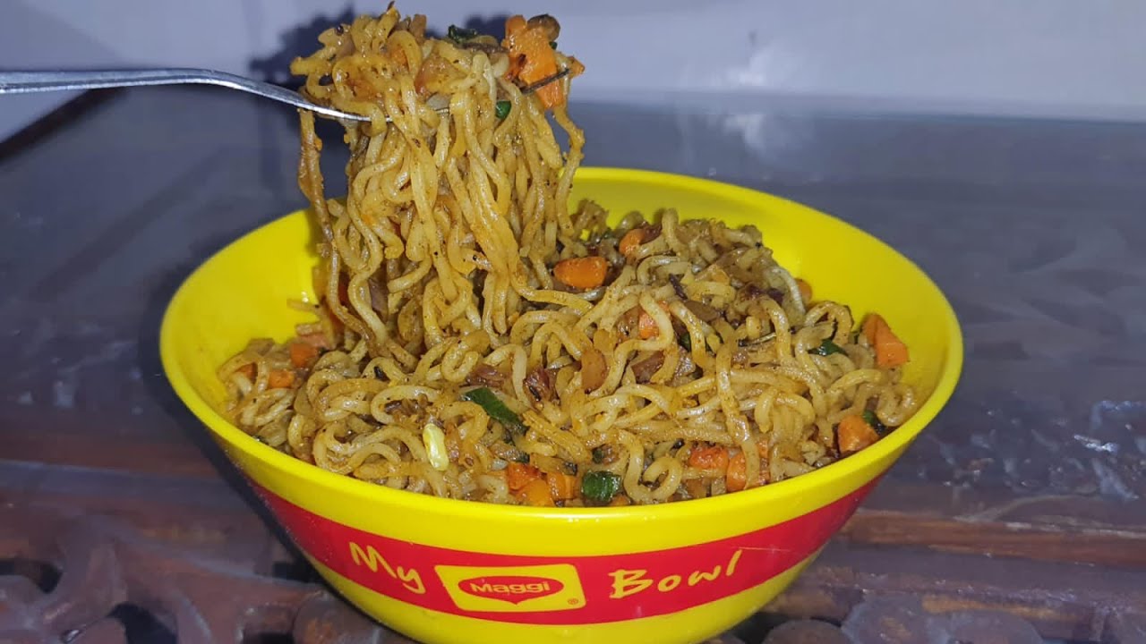 Spicy Dry Maggie #trending#maggichallenge #maggirecipe #viral#maggie# ...