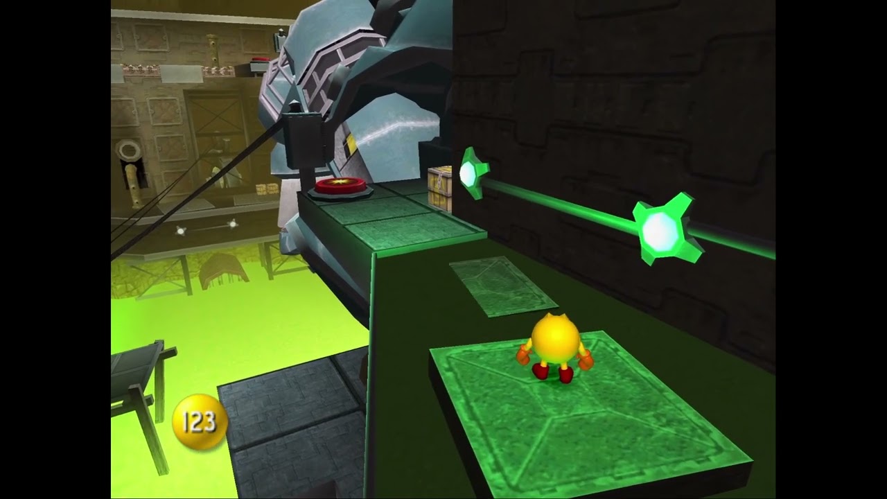 Pac-Man World 3 Demo - Bot Boneyard - YouTube