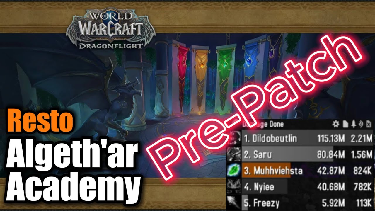 Insane Resto Druid DPS | Algethar Academy +16 Fortified | PoV | WoW TWW ...