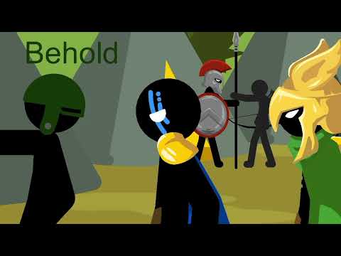 Xiphos built his statue (stickwar 3 animation)