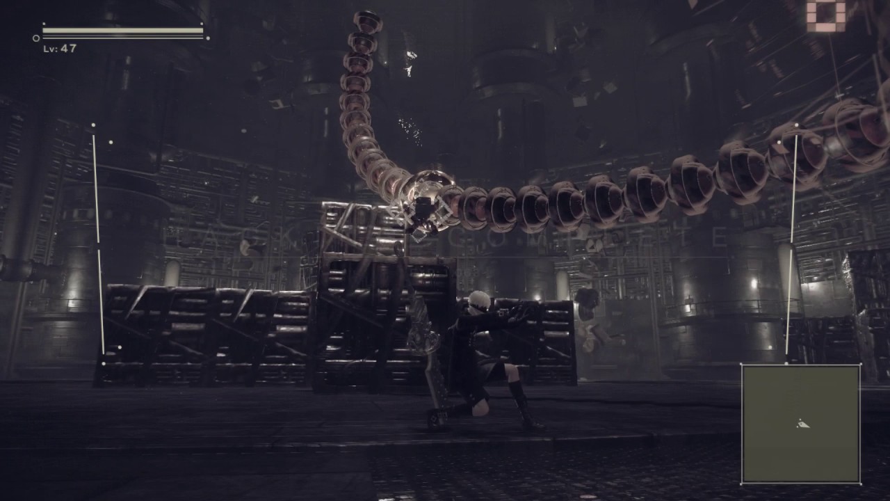 Nier: Automata Route C - God Box Obtain Keys: Shut Down the God Box ...