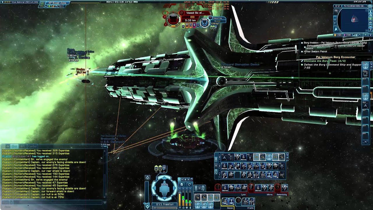 Borg encounter boss - Star Trek Online - YouTube