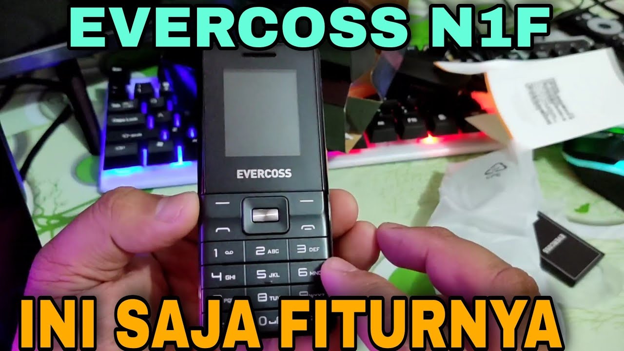 Harga 130Ribuan Evercoss N1F Hanya Ini Saja Fiturnya - YouTube