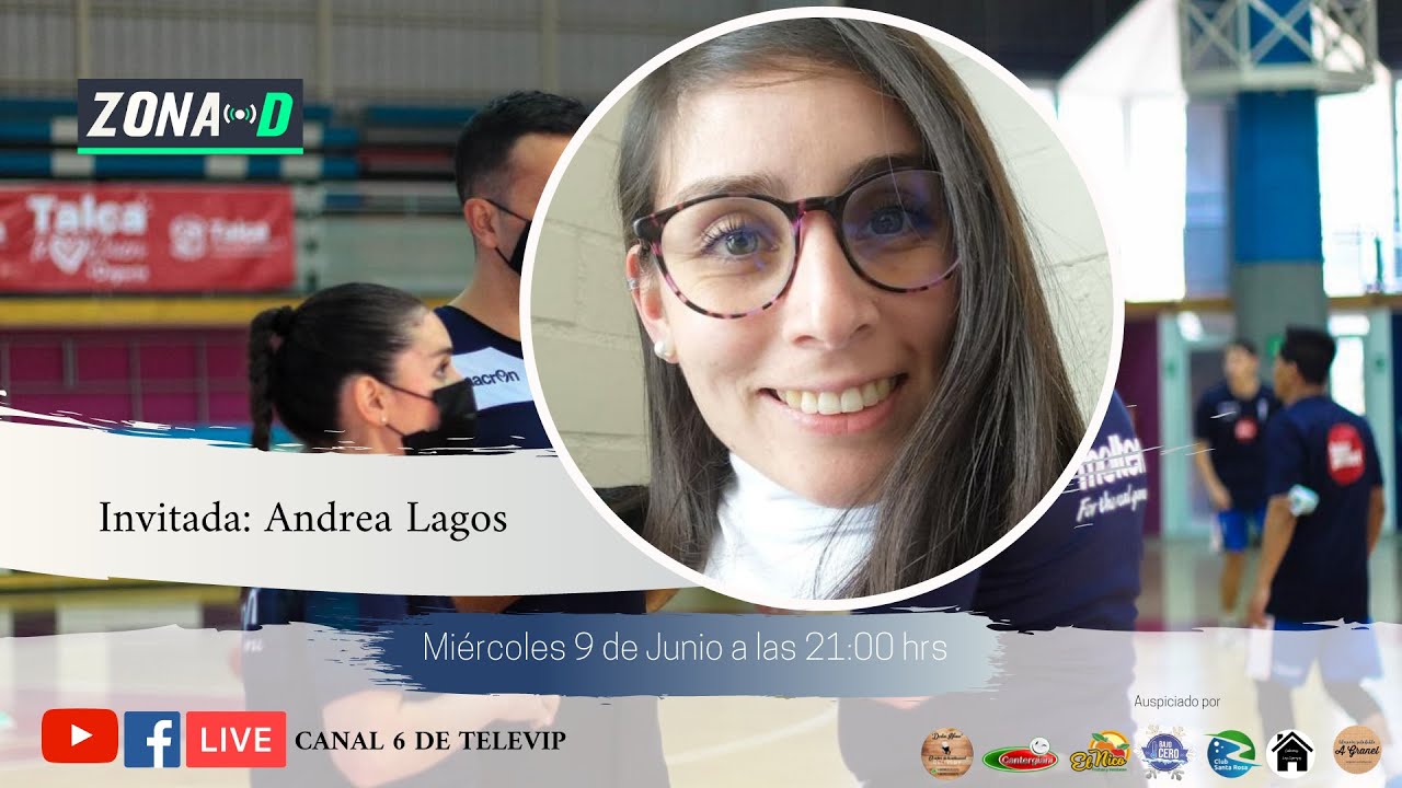 ZONA D DEPORTES - Andrea Lagos - YouTube