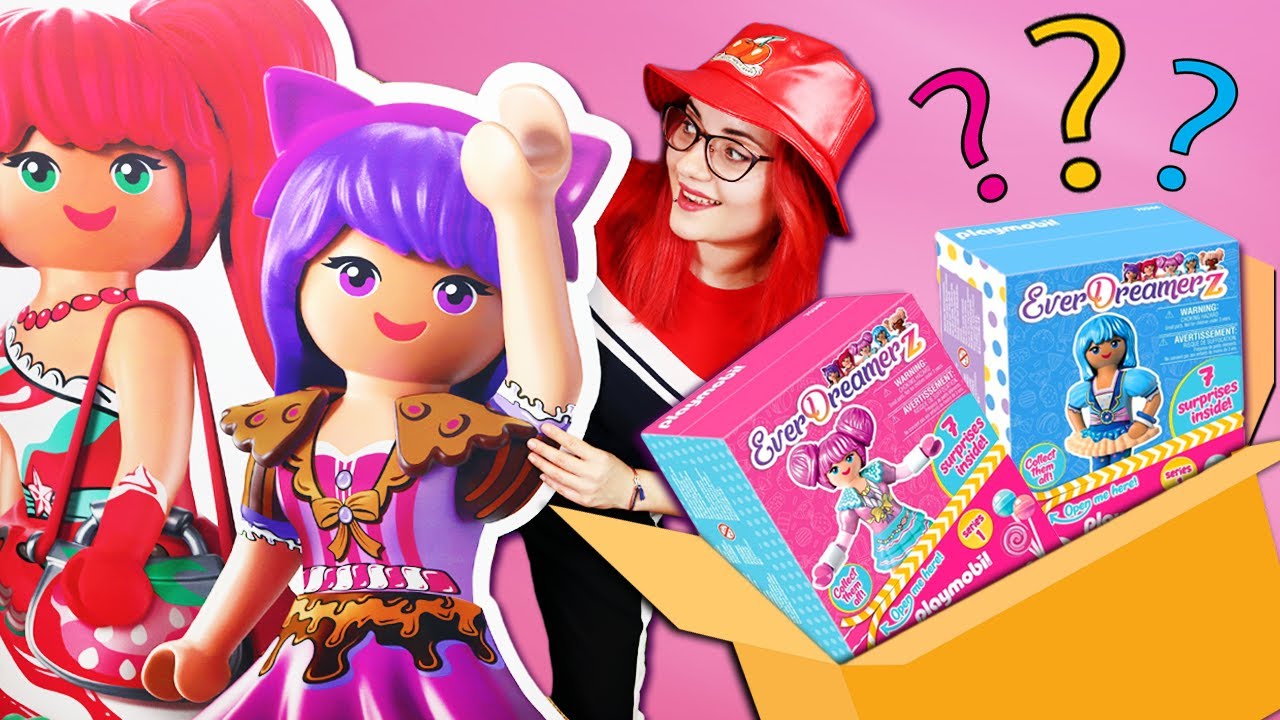 WIELKA PACZKA 🎁 Słodkie niespodzianki EverDreamerZ Playmobil 🍬 miss Aga ...
