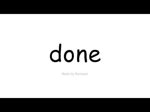 İngilizce öğrenin   bitti