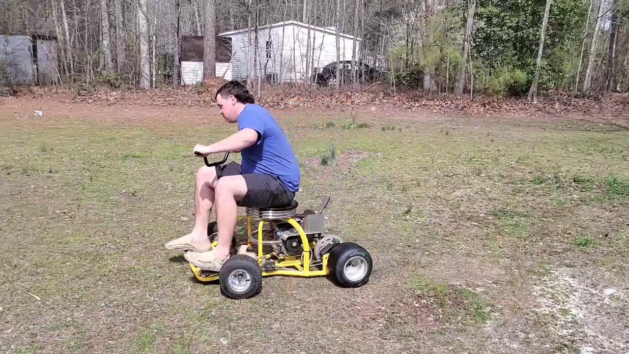 Bar stool racer! Newest edition to our toys! - YouTube