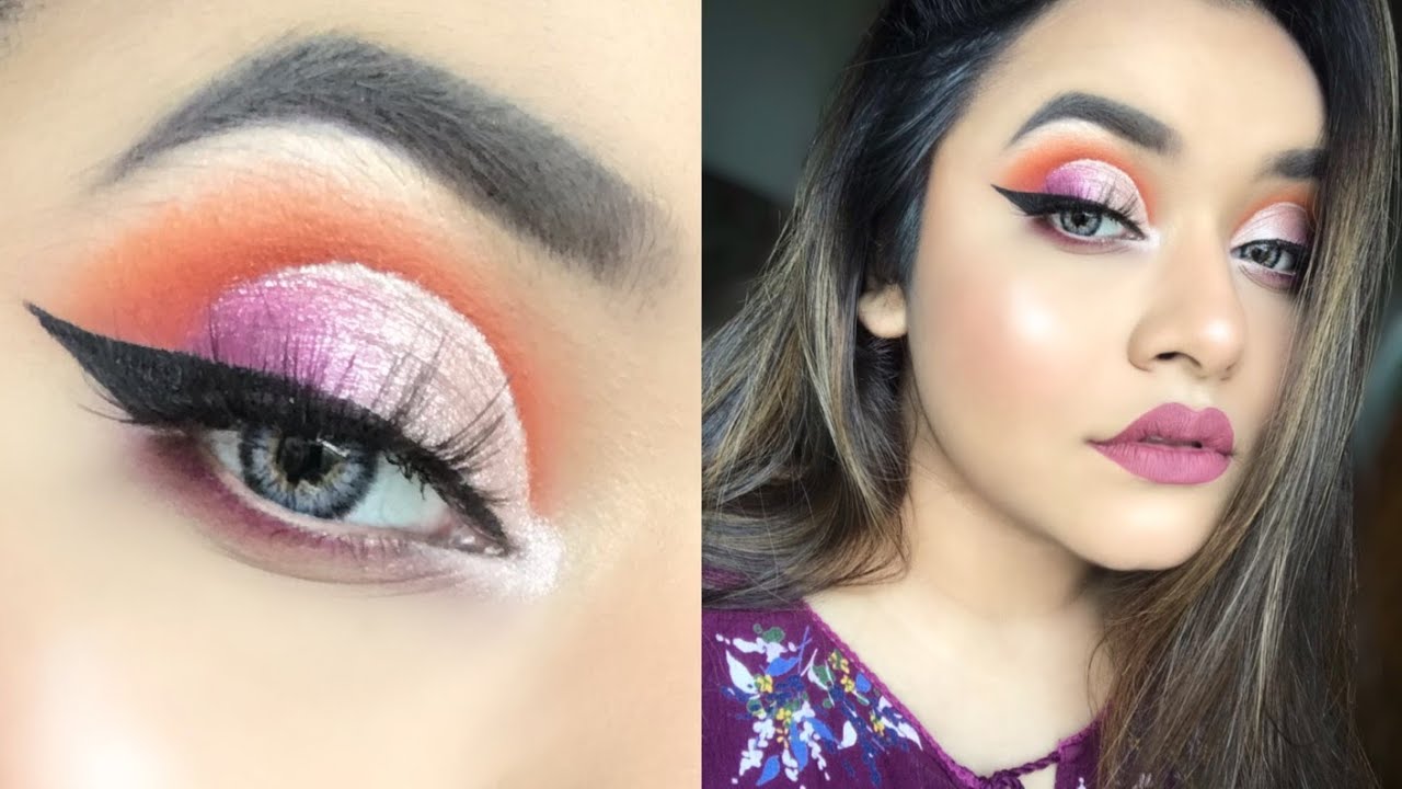 Desert Dusk | Eye Makeup Tutorial (বাংলা) | by Tasneem Runita - YouTube