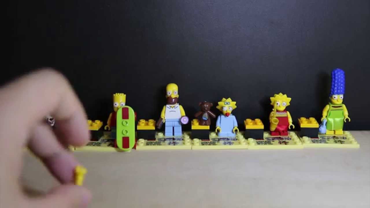 Lego Simpsons JLB Bootleg Review - YouTube