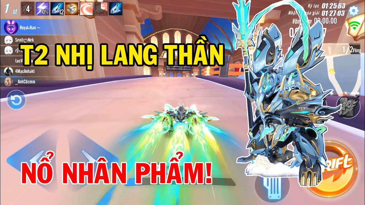 ZingSpeed Mobile | Skin T2 Nhị Lang Thần Dương Tiễn - YouTube