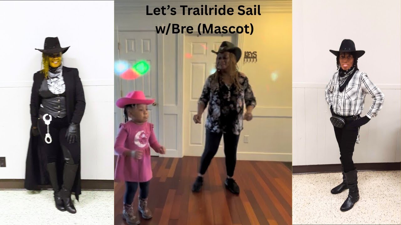 Trailride Sailing Line Dance - YouTube