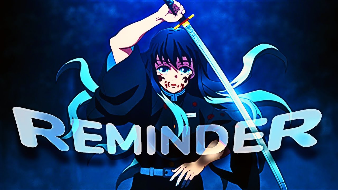 Reminder "Tokito Muichiro" | Edit/Amv | Alight Motion (Quick) - YouTube