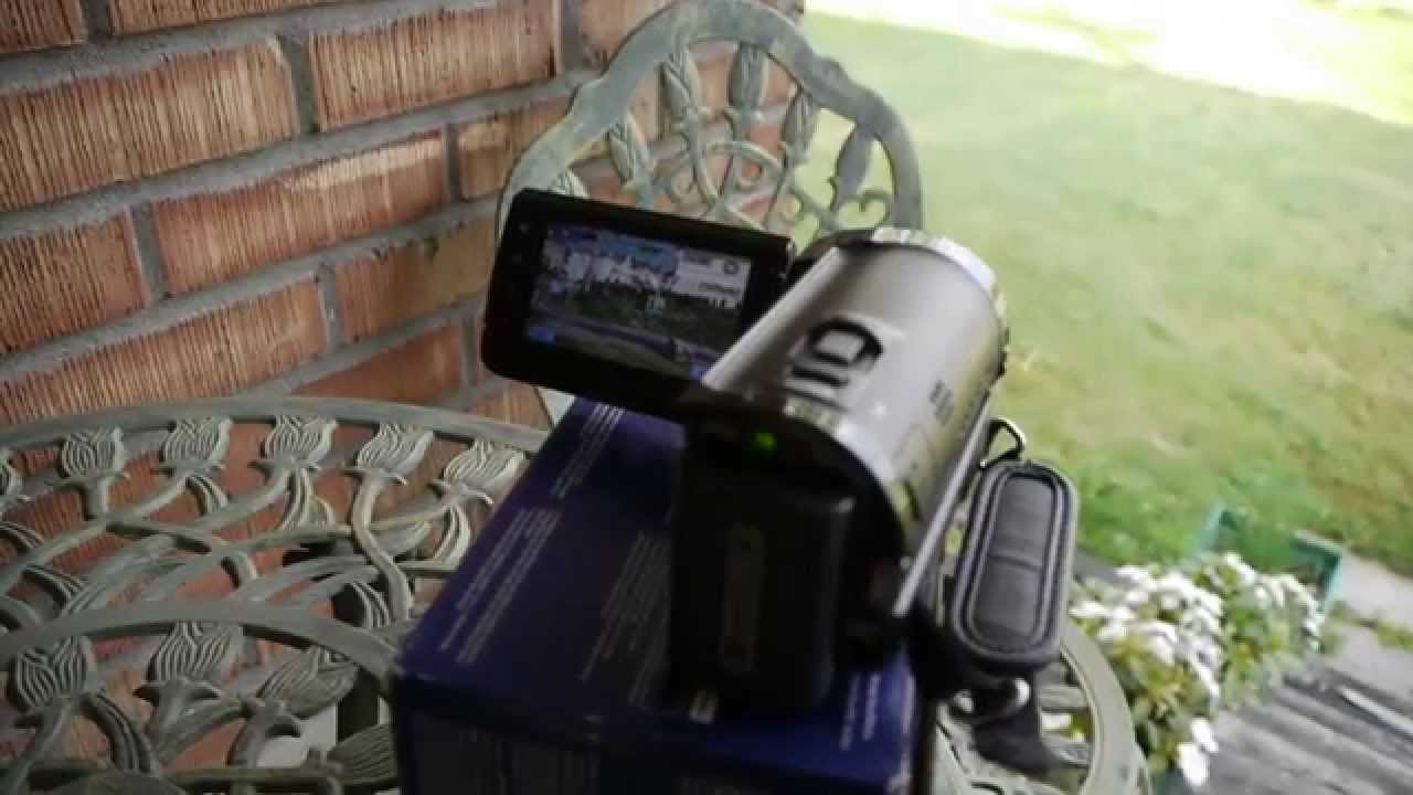 Sony HDR CX100 - YouTube