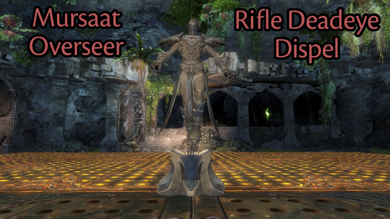 GW2 Mursaat Overseer - Power Deadeye Dispel - YouTube