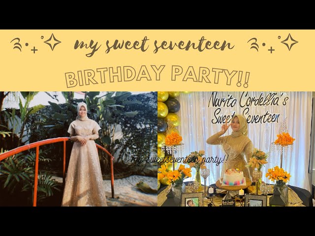 Sweet Seventeen Party Ideas