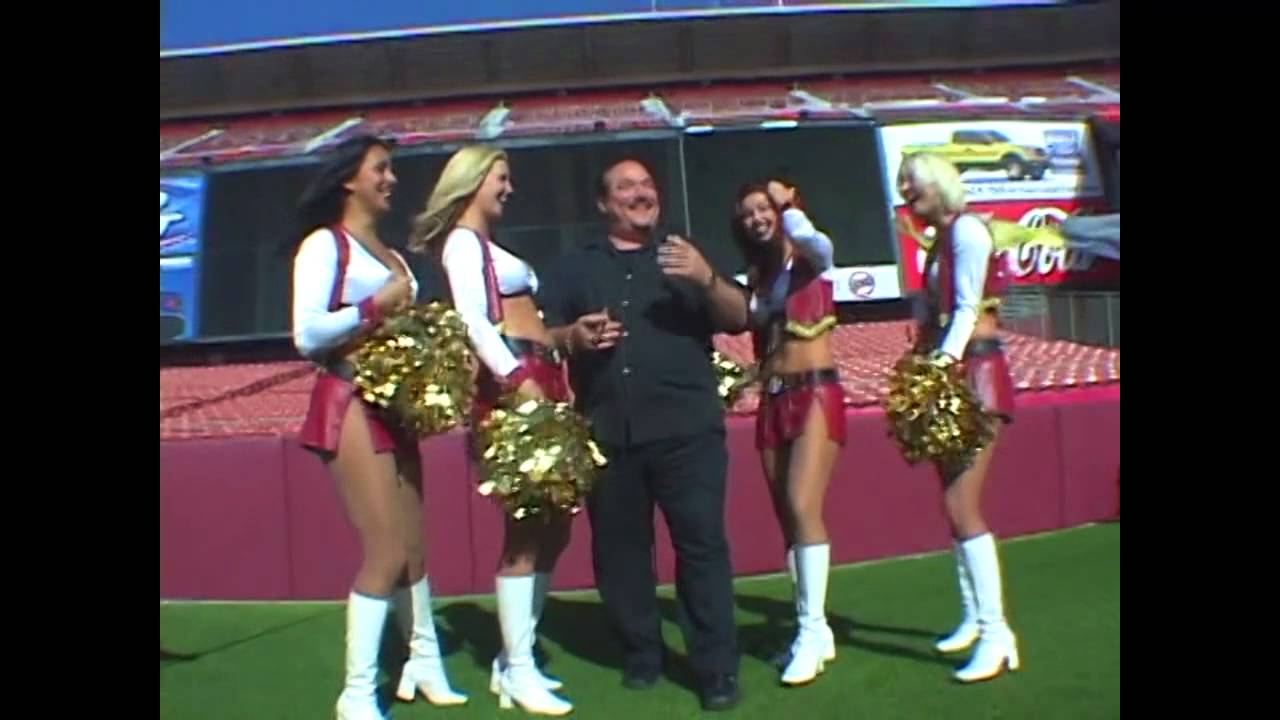 NFL Cheerleaders Montage with Chef Steff - YouTube