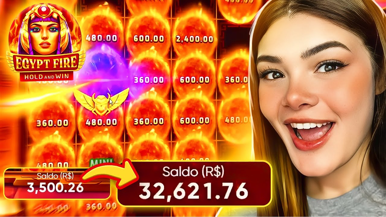 TESTEI O EGYPT FIRE E FIZ O IMPROVÁVEL COM O BÔNUS 😱 - YouTube