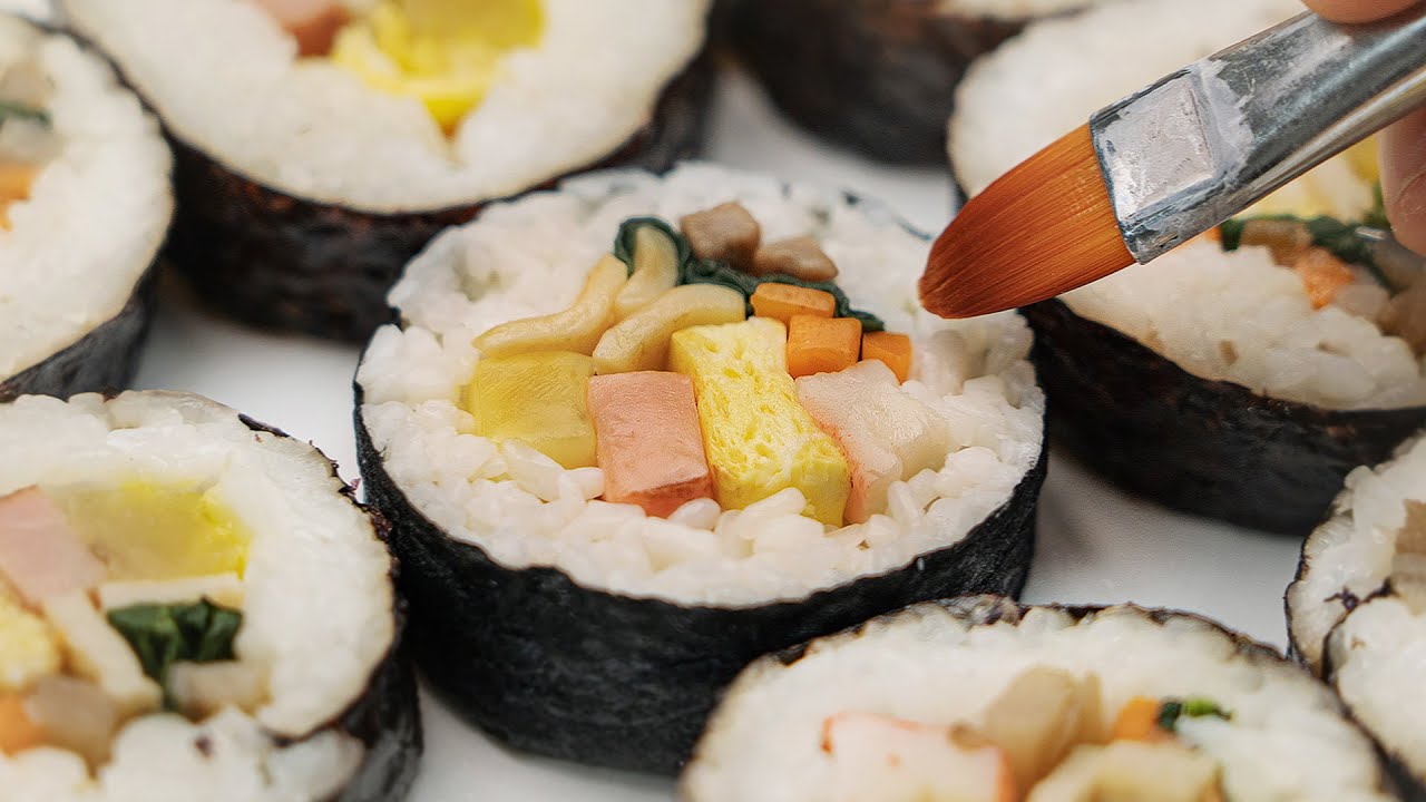 Making Clay Gimbap from Extraordinary Attorney Woo - YouTube