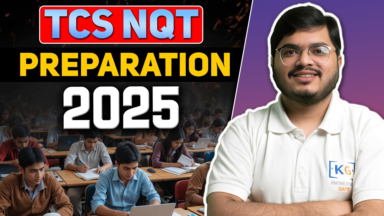 TCS NQT Preparation 2025 with 100% Guaranteed Selection - YouTube