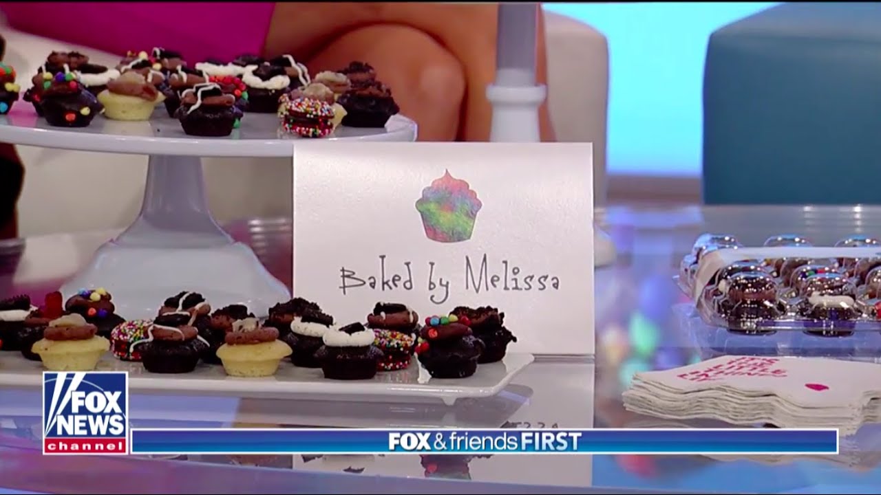 Baked by Melissa for National Chocolate Cupcake Day | Fox & Friends ...